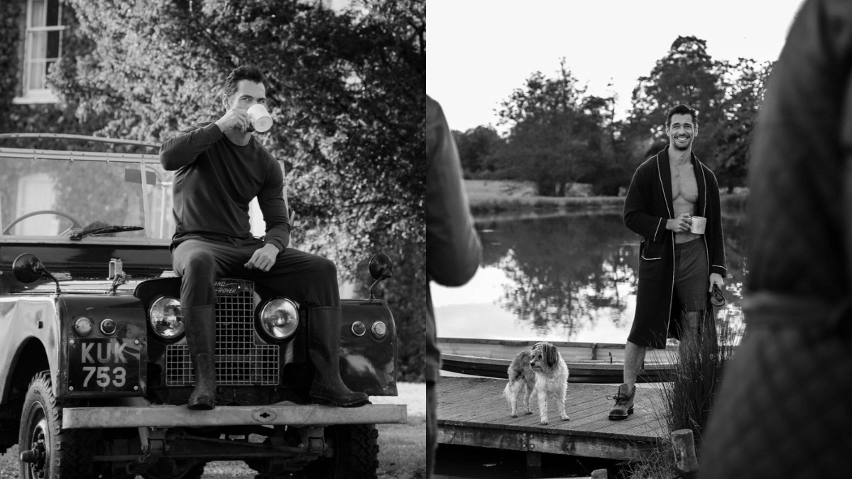 HACKETT LONDON 联合名模 DAVID GANDY 发布居家服系列 - Life Of Ze